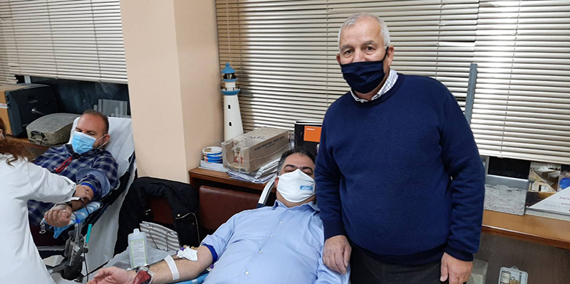Σ.Ε.Ε.Η.Π. Πραγματοποιήθηκε η ετήσια αιμοδοσία - Ηλεκτρολόγος
